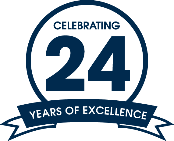 24 Years Logo