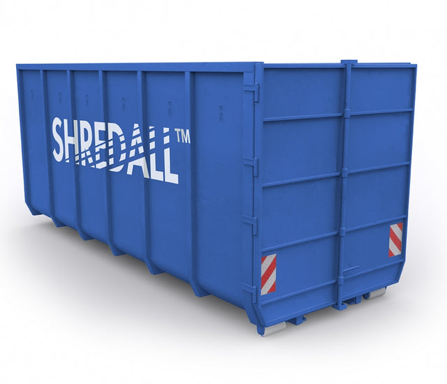 Lockable enclosed skips for confidential bulk shredding and recycling ...