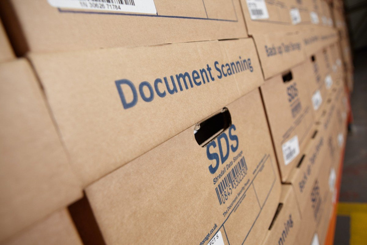 Document Storage Boxes | Shredall SDS Group